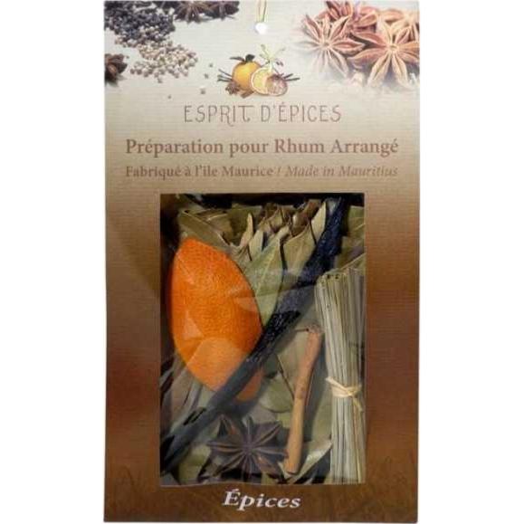 Préparation pour rhum arrangé épicé sachet 20gr